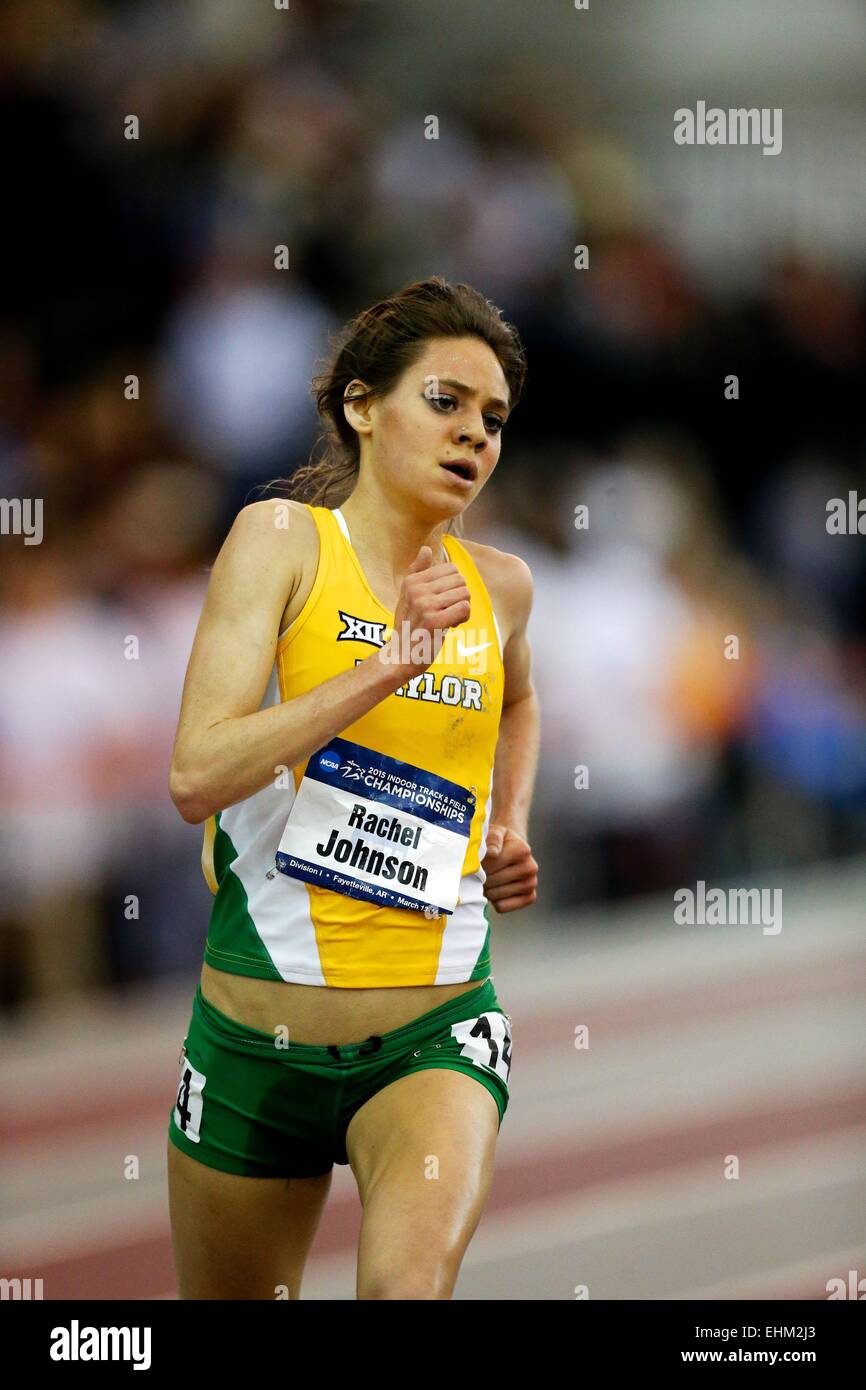 Fayetteville, AR. 13th Mar, 2015. Rachel Johnson of Baylor competes in ...