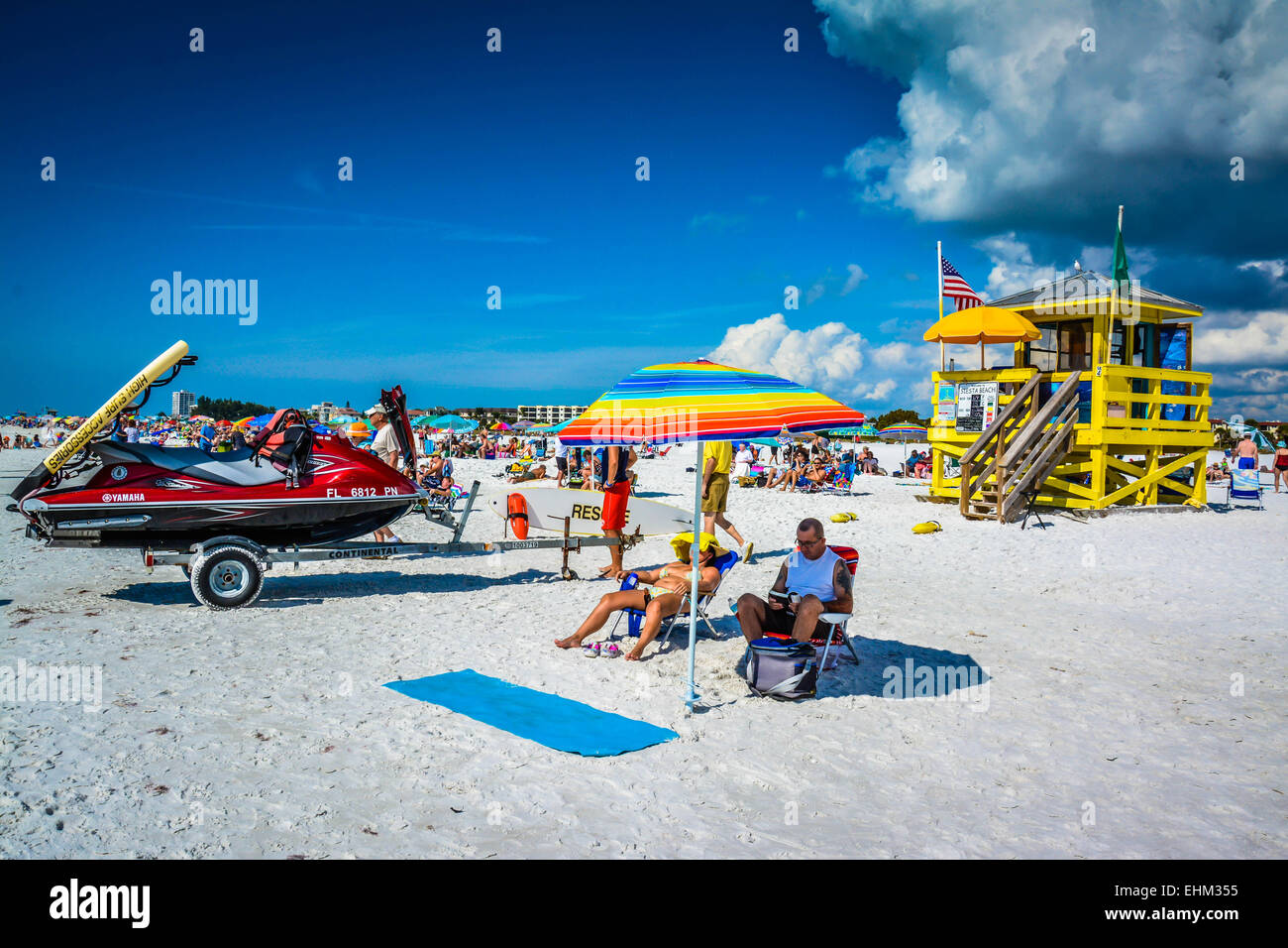 Siesta Key Public Beach High Resolution Stock Photography and Images ...
