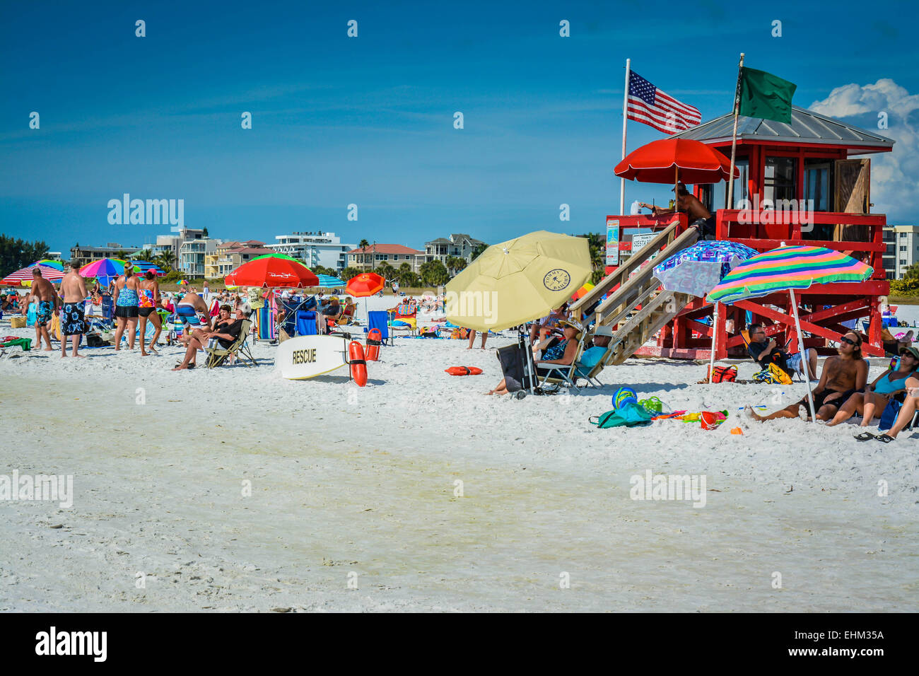 Siesta key public beach hi-res stock photography and images - Alamy