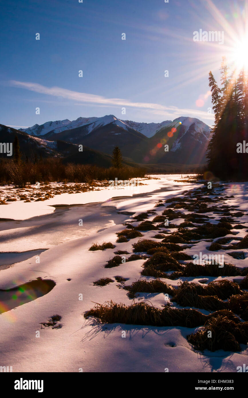 Alberta canada canadian alpine banff beautiful mount rundle hi-res ...