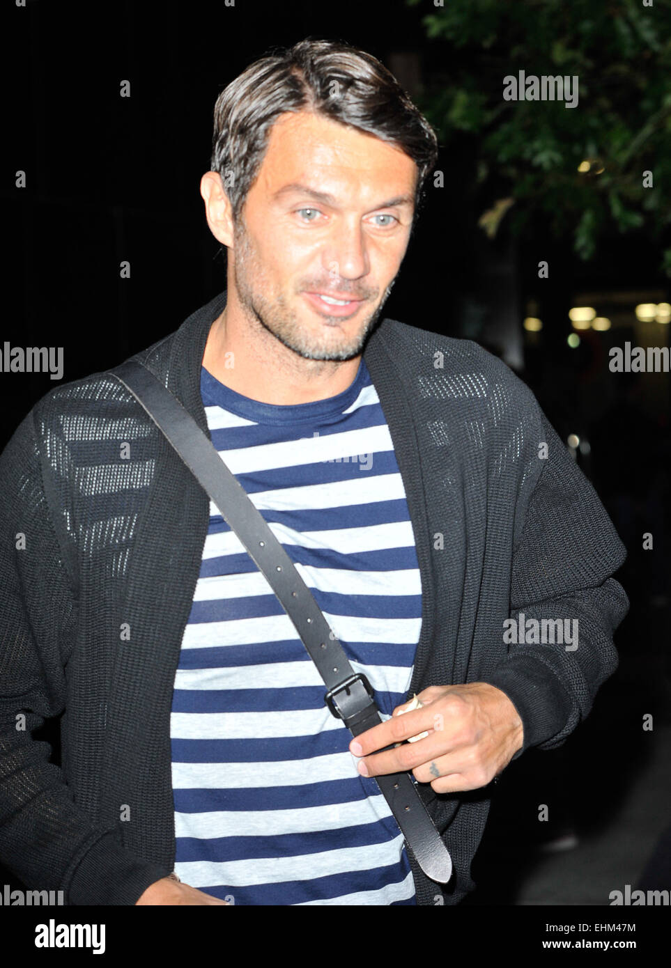 Soccer player Paolo Maldini in Tribeca Featuring: Paolo Maldini Where ...
