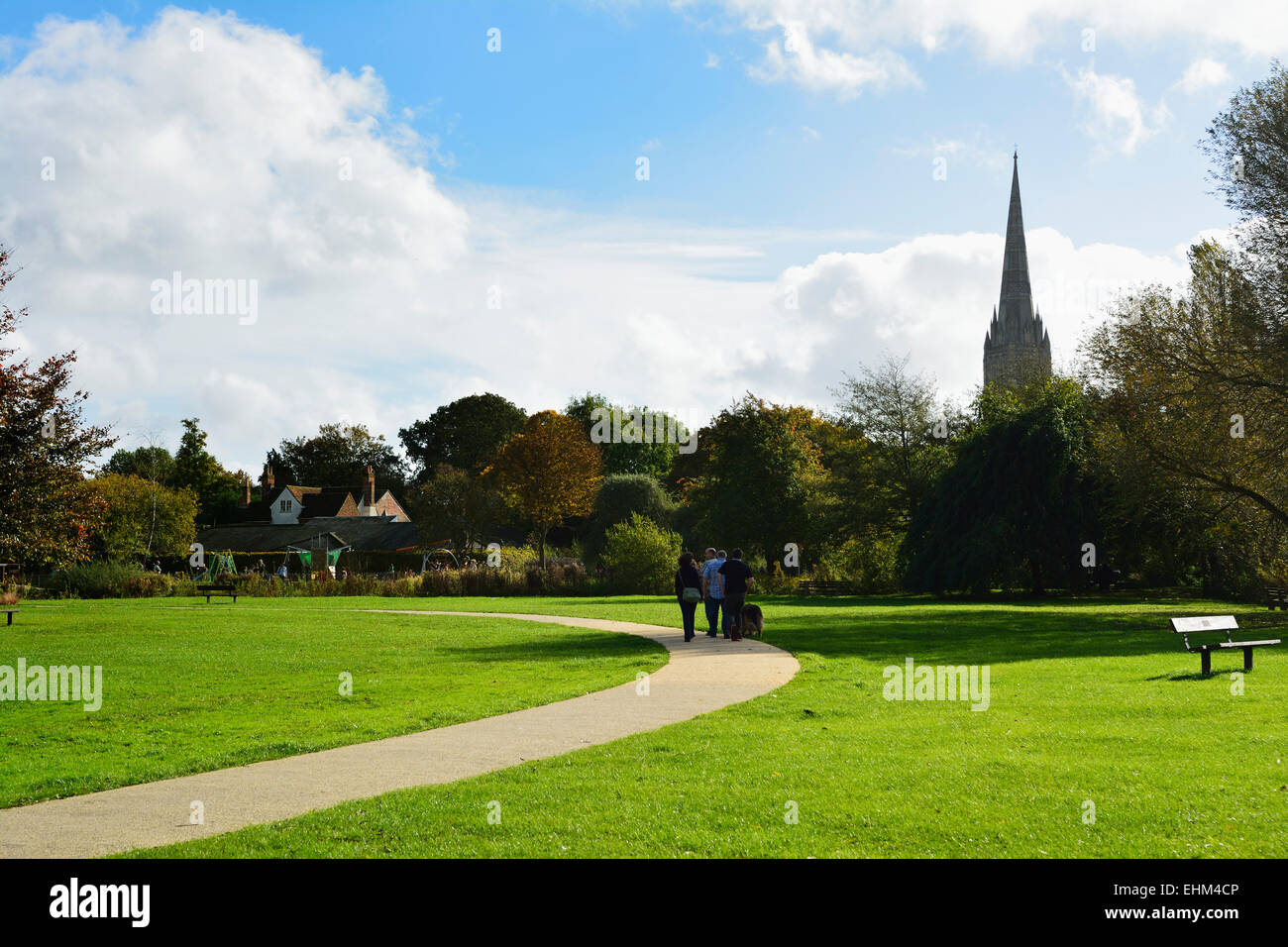 Salisbury garden england hi-res stock photography and images - Alamy