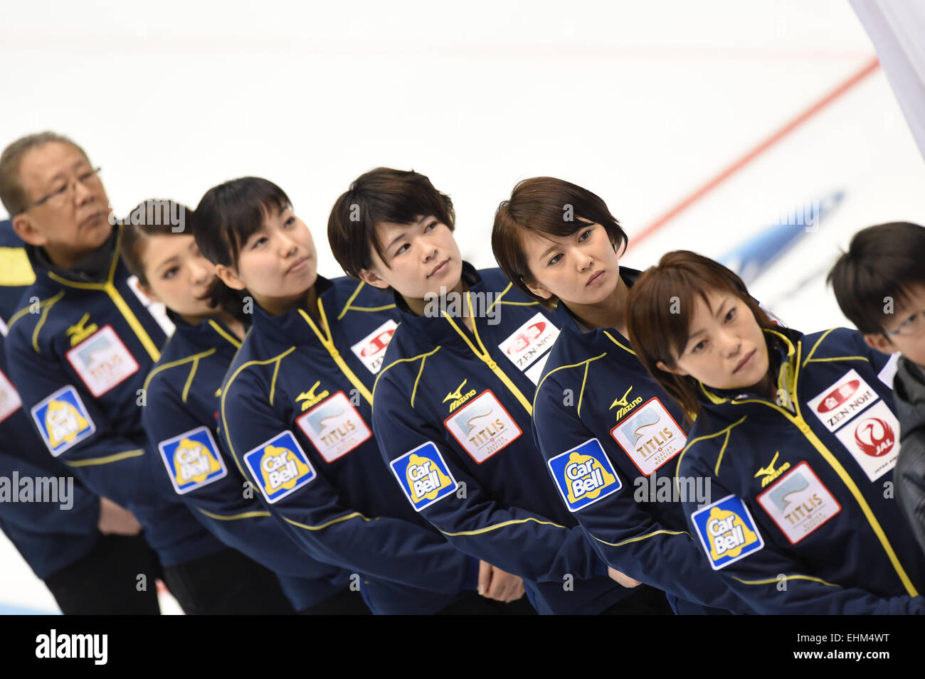 Sapporo, Hokkaido, Japan. 14th Mar, 2015. Japan team group (JPN ...