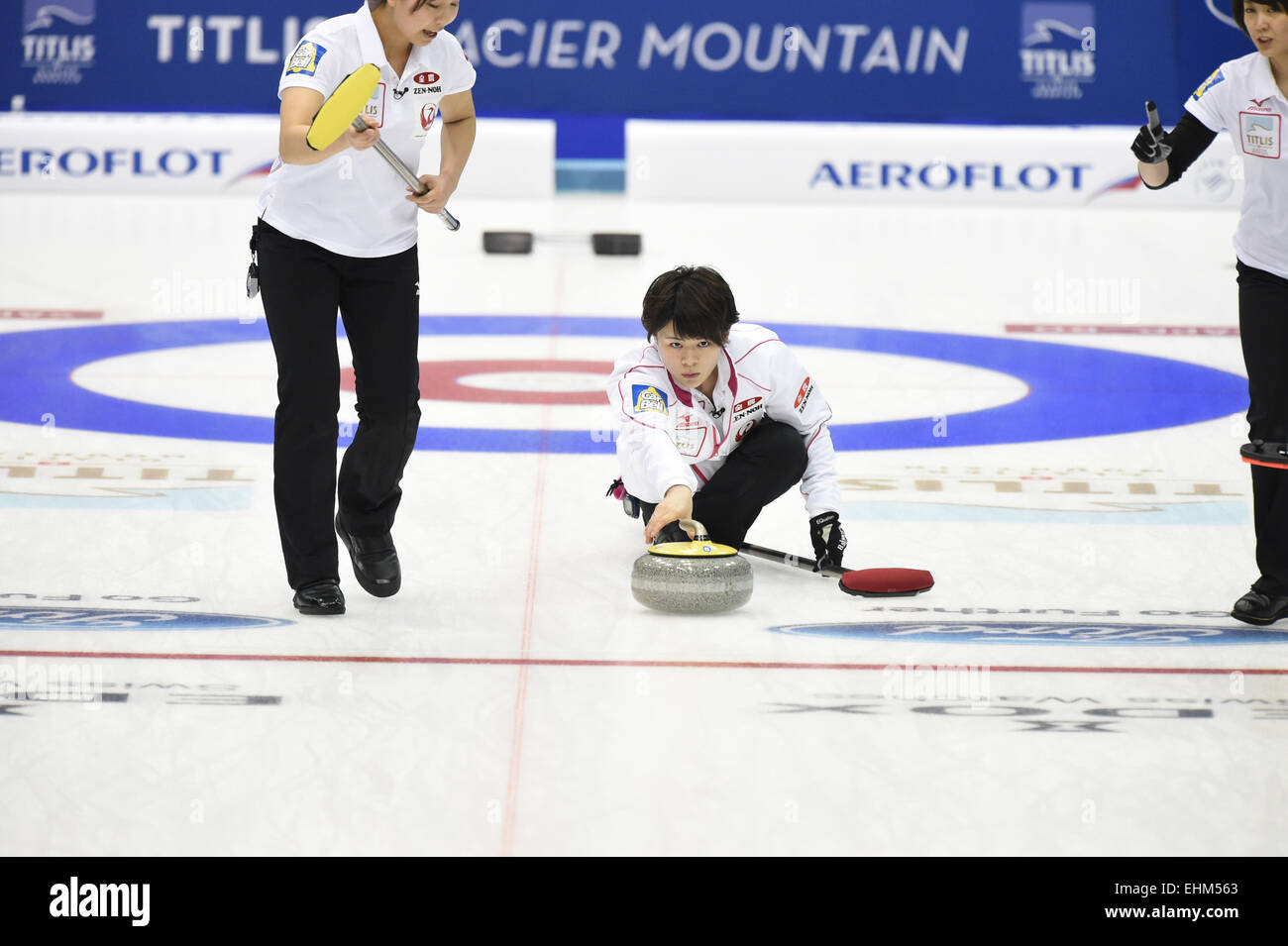 Sapporo, Hokkaido, Japan. 15th Mar, 2015. Sayaka Yoshimura (JPN ...