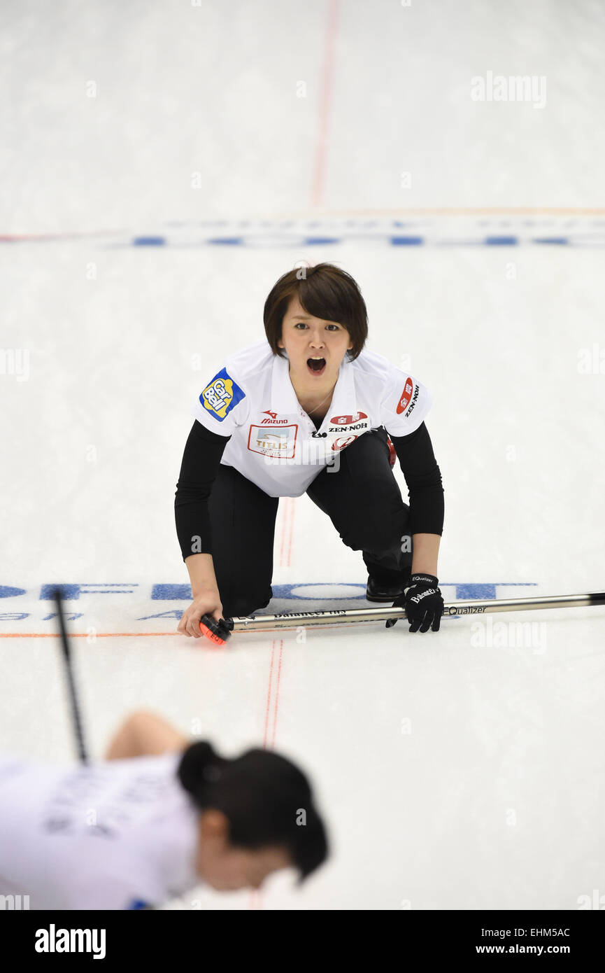 Sapporo, Hokkaido, Japan. 15th Mar, 2015. Sayaka Yoshimura (JPN ...