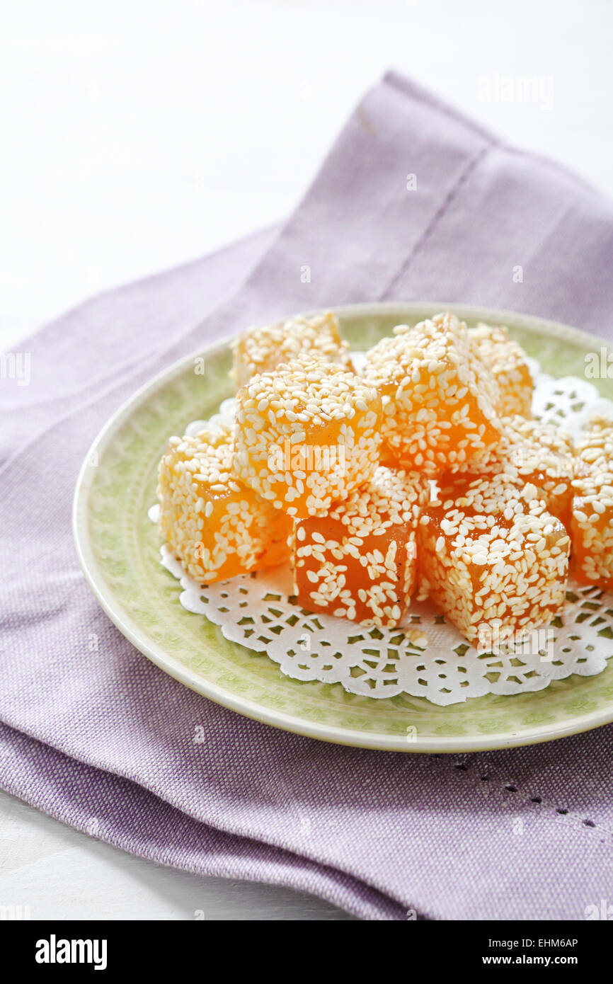 Sesame dessert hi-res stock photography and images - Alamy