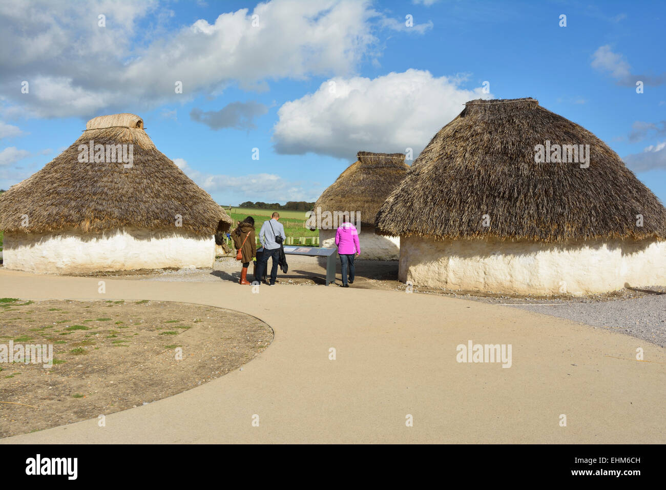Reconstruction stonehenge hi-res stock photography and images - Alamy