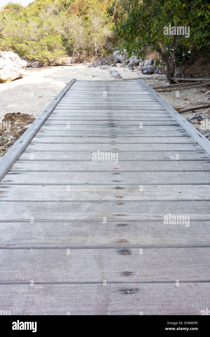 Beautiful wooden bridge on hi-res stock photography and images - Alamy