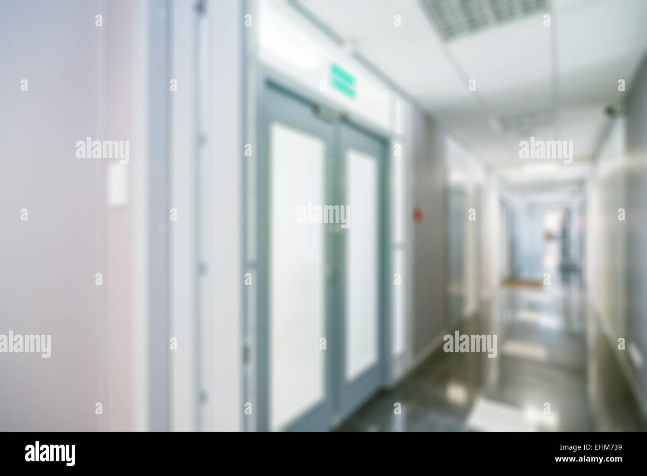 Common generic office building interior blur background Stock Photo - Alamy