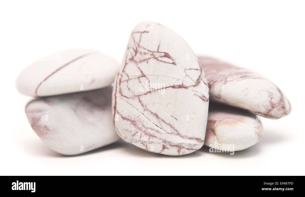 Round smooth stones Cut Out Stock Images & Pictures - Alamy