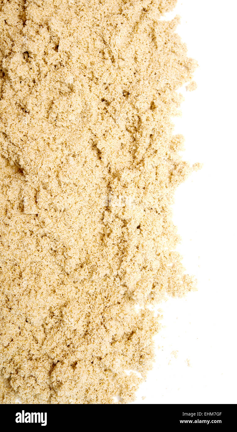 sand isolated on white background Stock Photo - Alamy