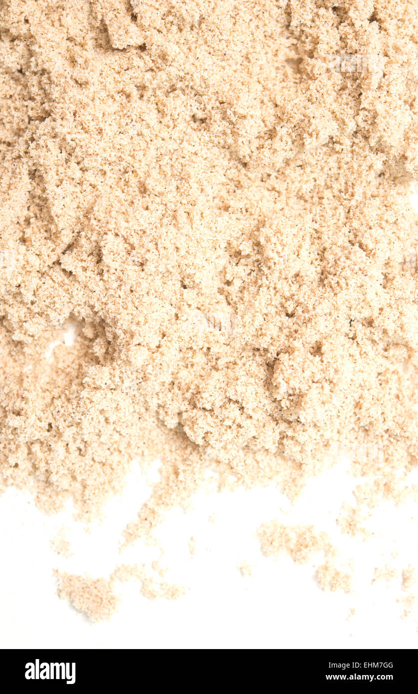 pile of sand isolated on white background Stock Photo - Alamy