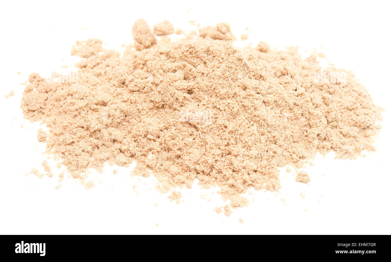 pile of sand isolated on white background Stock Photo - Alamy
