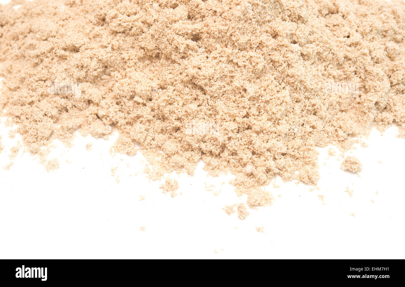 fine sand isolated on white background Stock Photo - Alamy