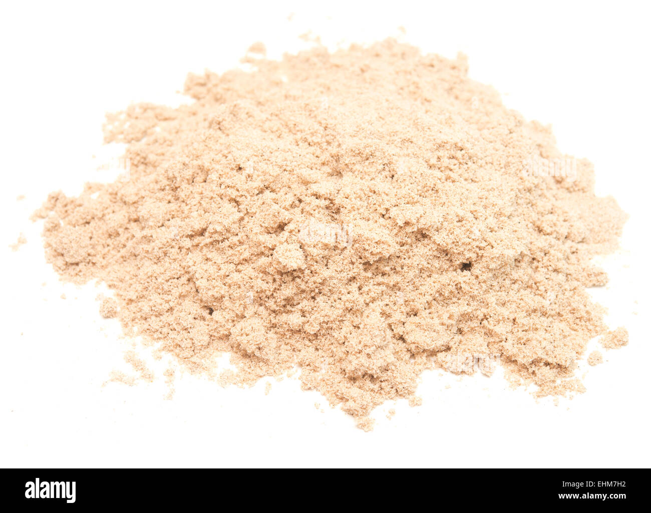 pile of sand isolated on white background Stock Photo - Alamy
