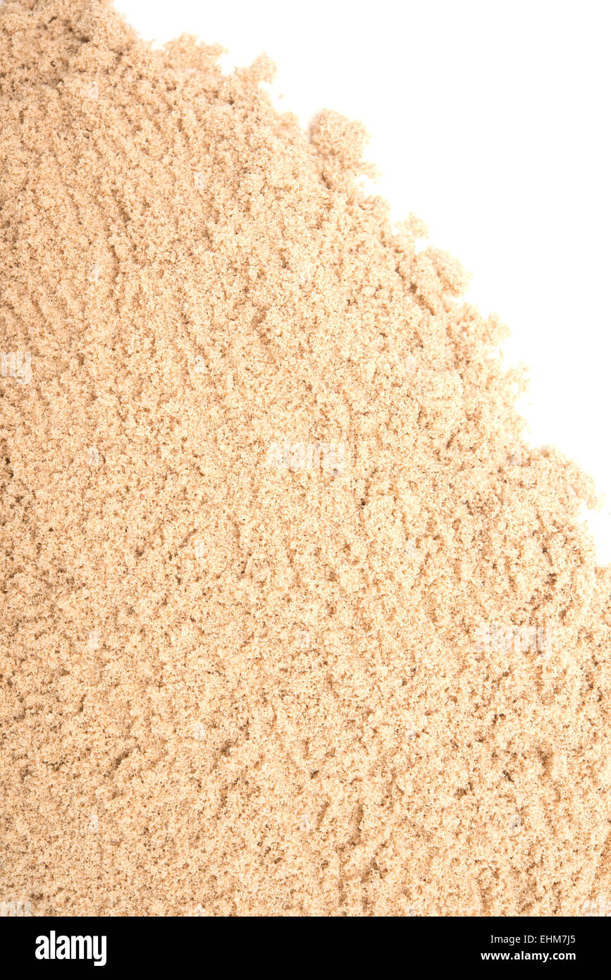 fine sand isolated on white background Stock Photo - Alamy
