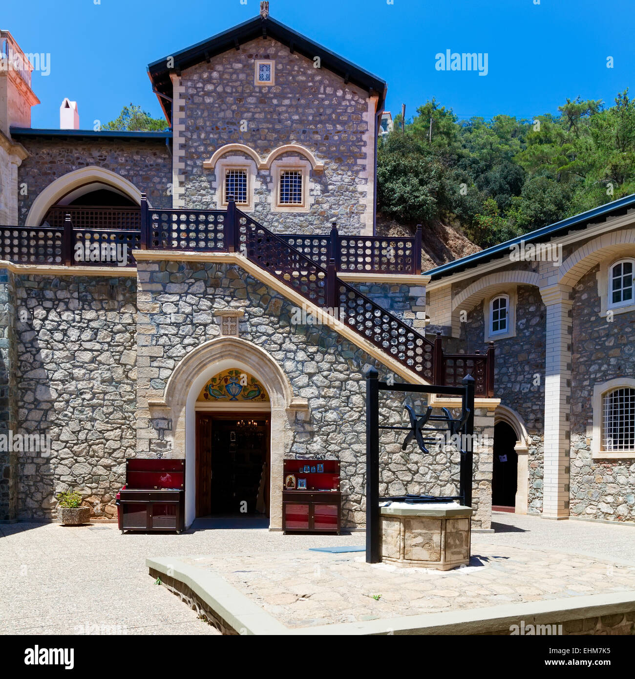 Holy monastery virgin in troodos hi-res stock photography and images ...