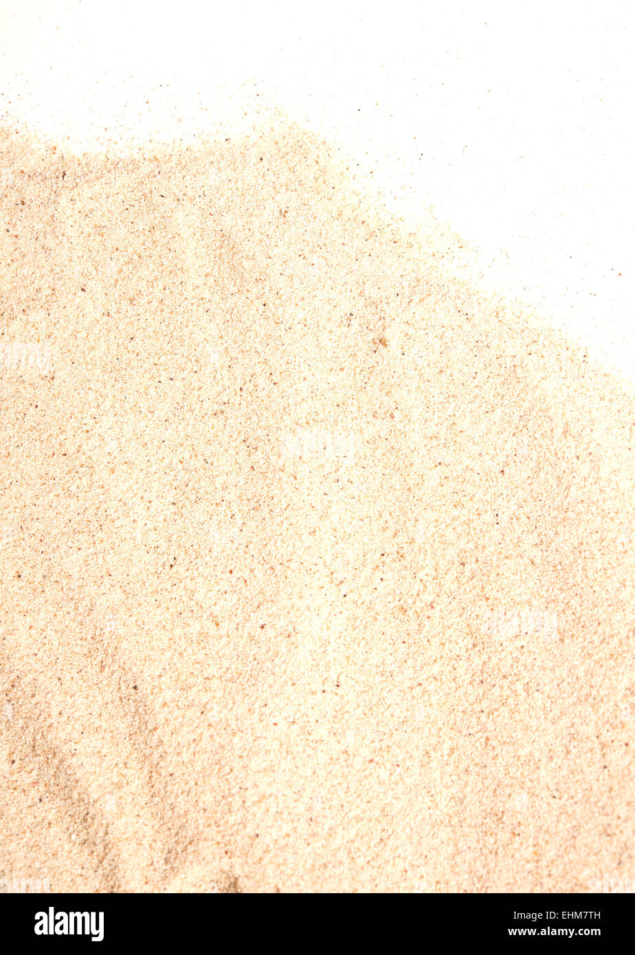 sand isolated on white background Stock Photo - Alamy