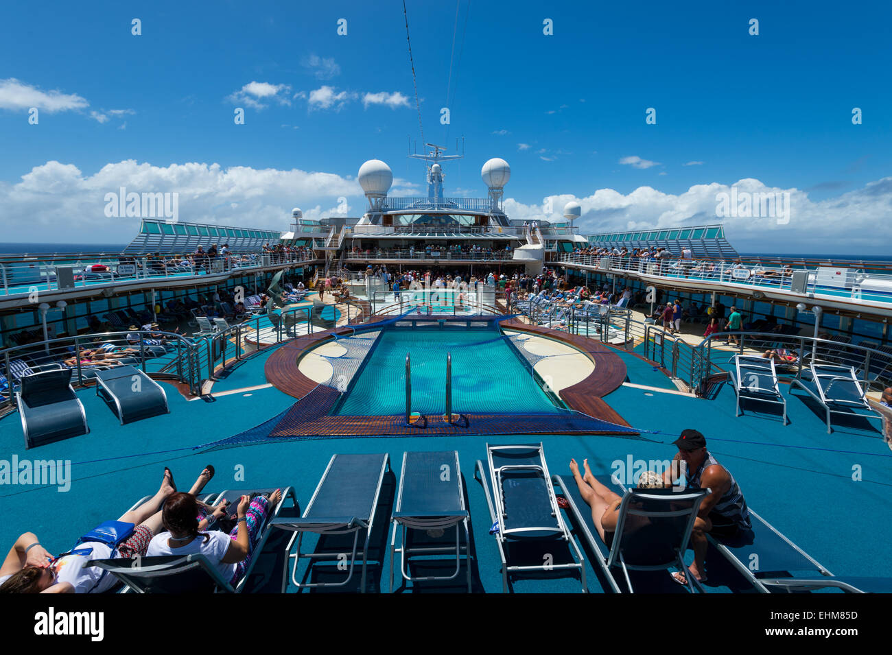 Aboard cruise ship activity hi-res stock photography and images - Alamy