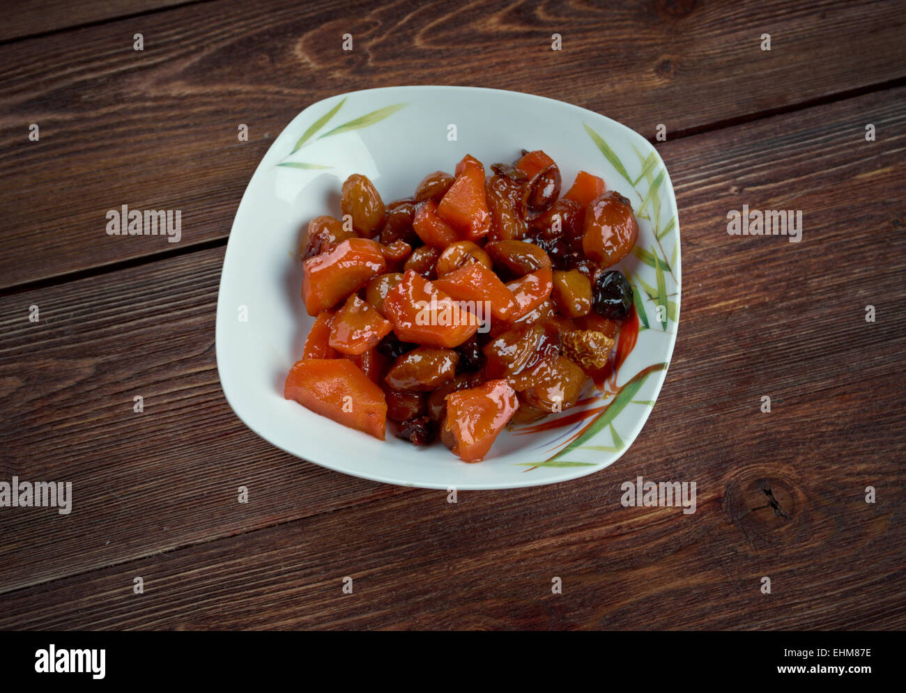 tzimmes - traditional Ashkenazi Jewish sweet stew .made from carrots ...