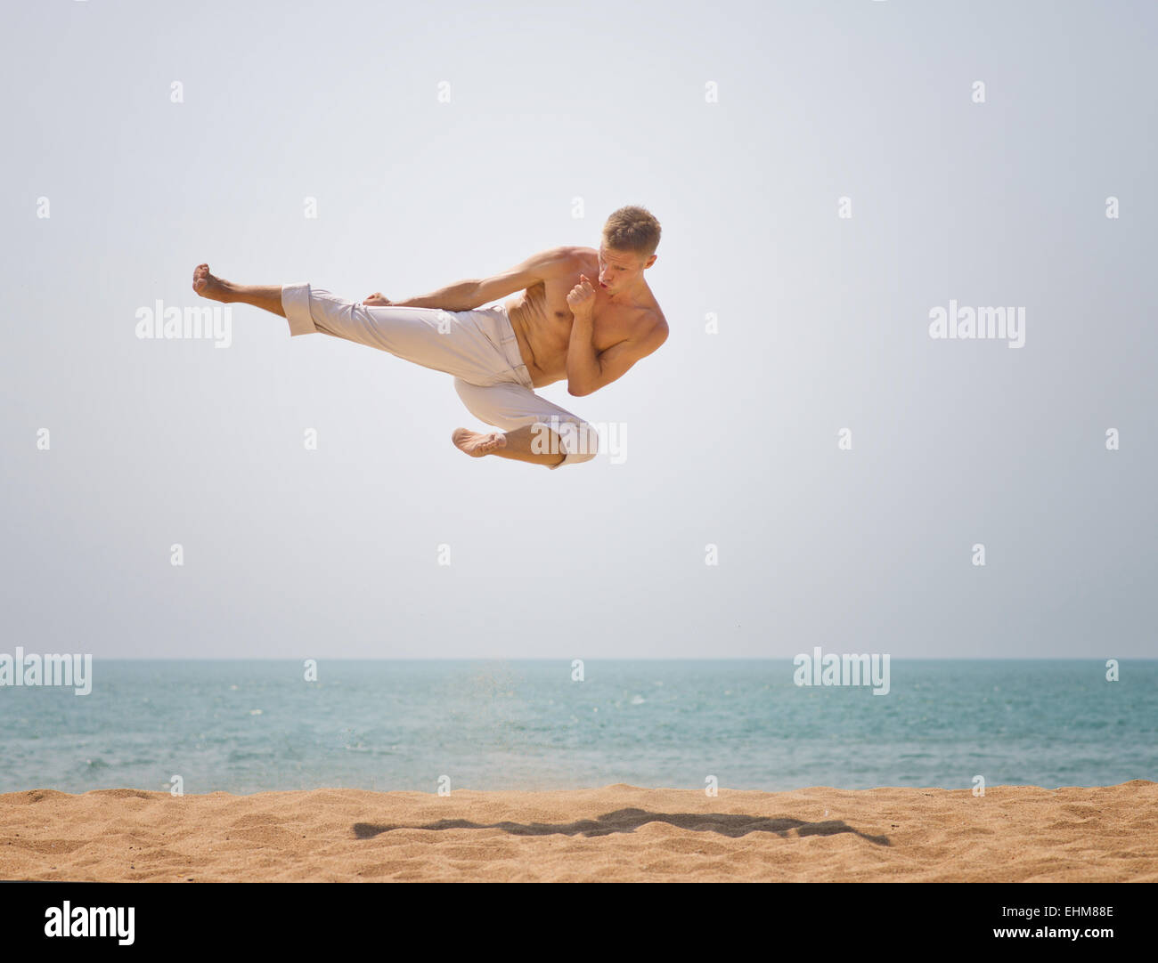Kung Fu Jump High Resolution Stock Photography and Images - Alamy