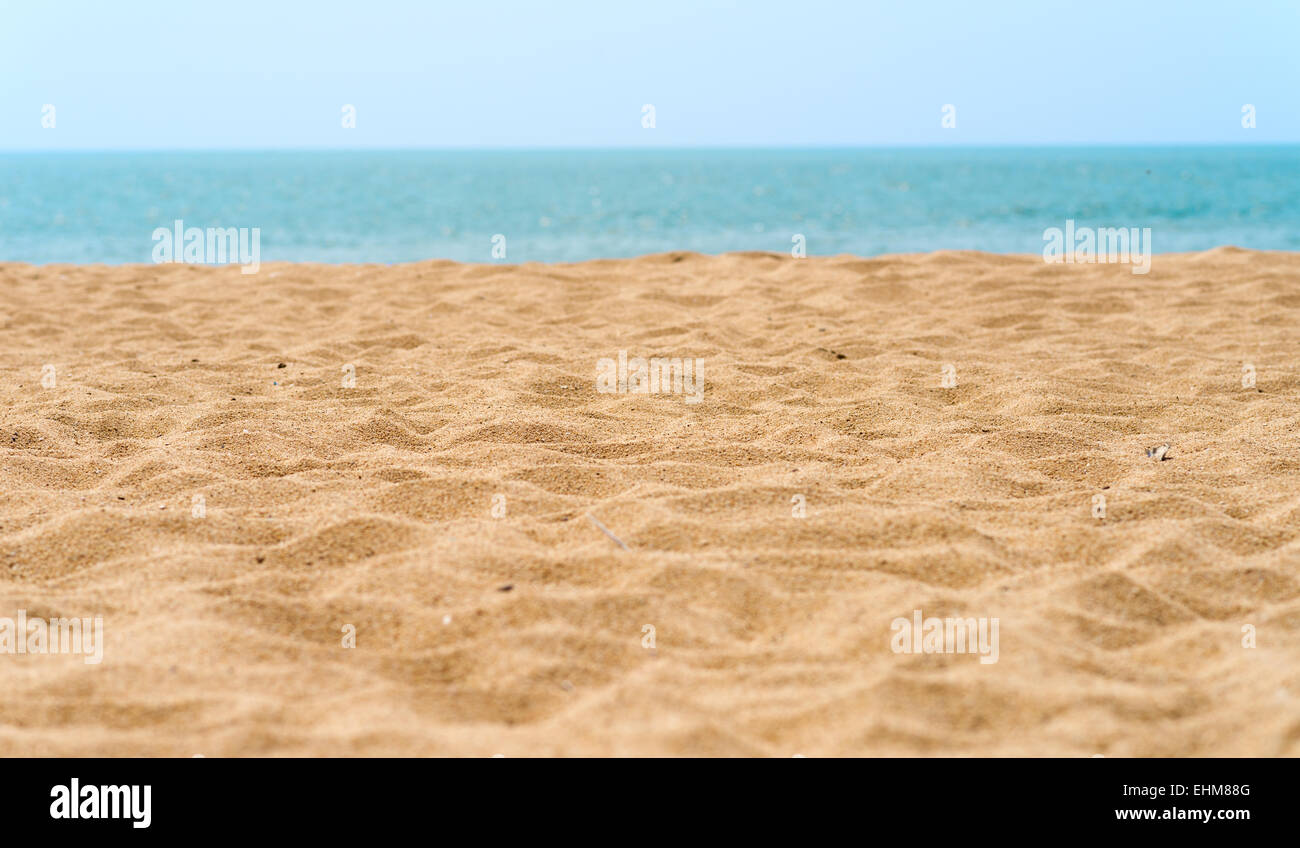 beautiful sand beach Stock Photo - Alamy