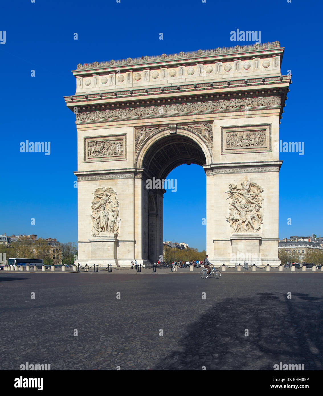 Arc de Triomphe (1808), Paris, France Stock Photo - Alamy