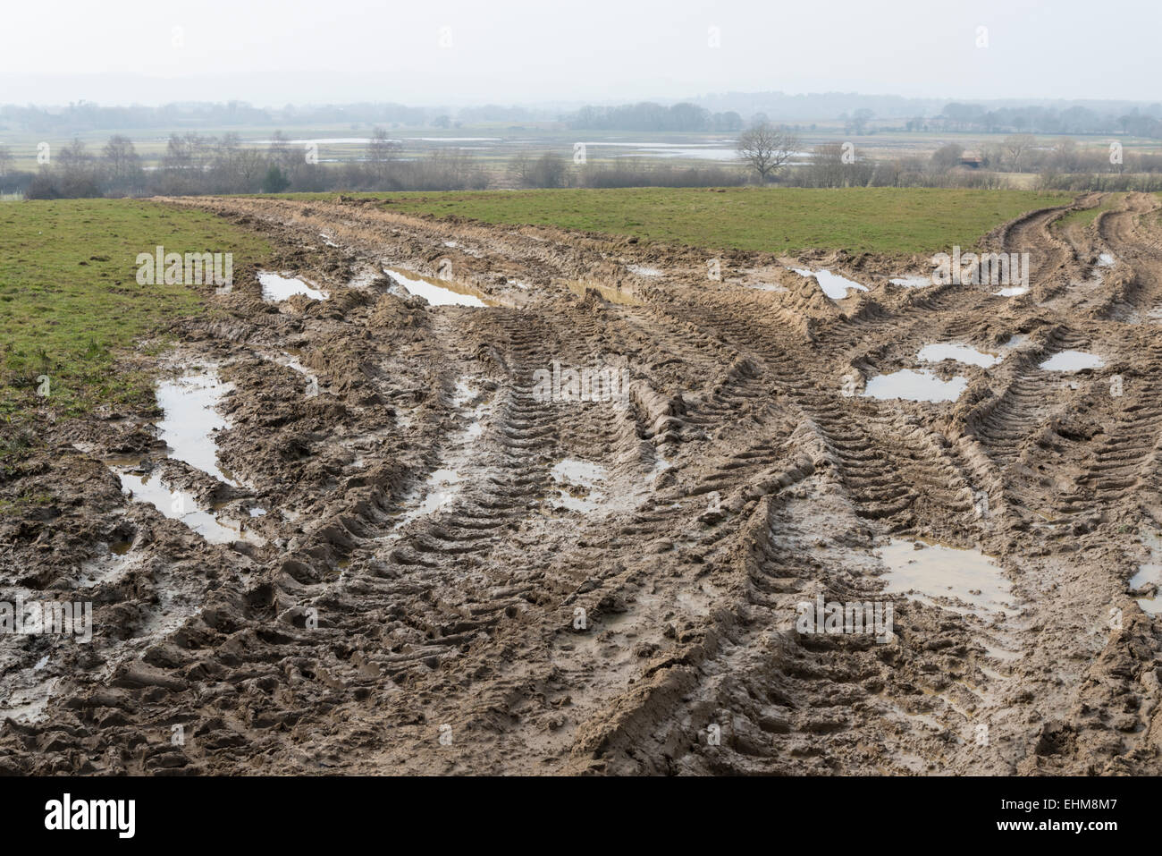 Water mud uk field hi-res stock photography and images - Alamy