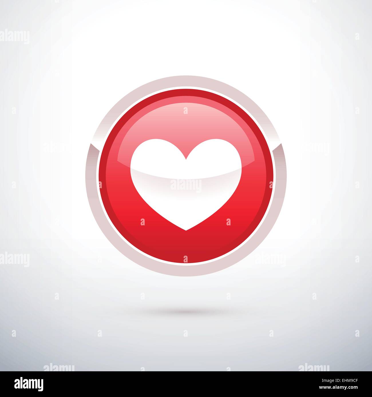 Red heart mothers day Stock Vector Images - Alamy