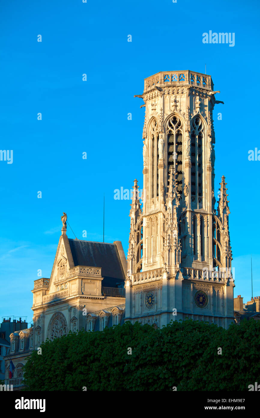 Saint-Jacques Tower ( Tour Saint-Jacques) (1509-1523), Paris, France ...