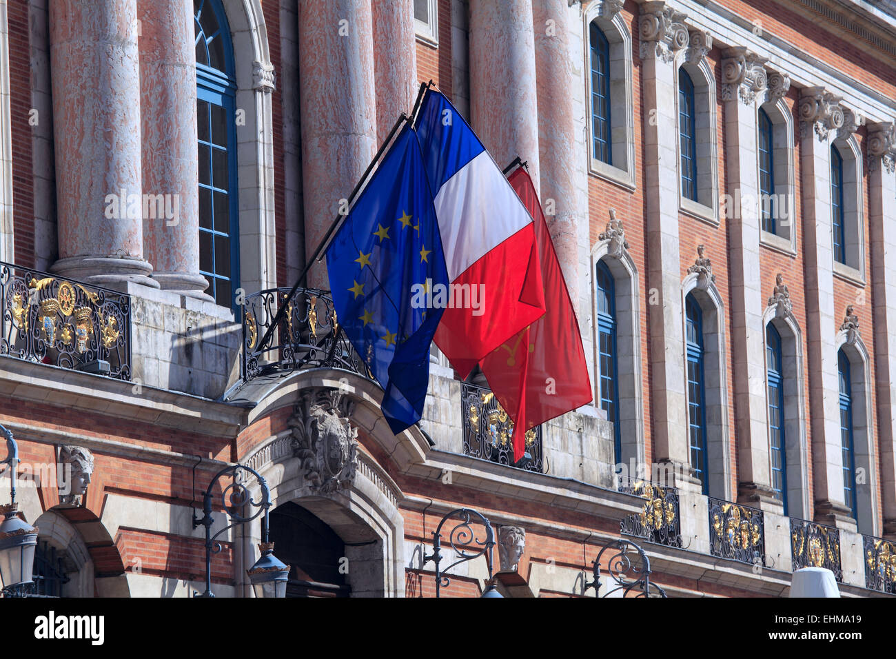 Flag city toulouse haute hi-res stock photography and images - Alamy