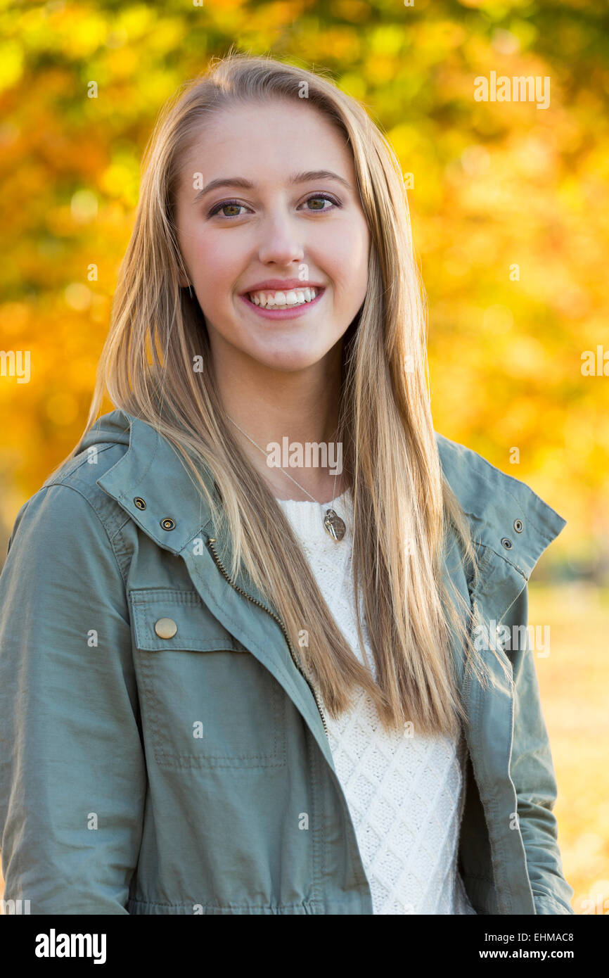Young blonde caucasian woman in hi-res stock photography and images - Alamy