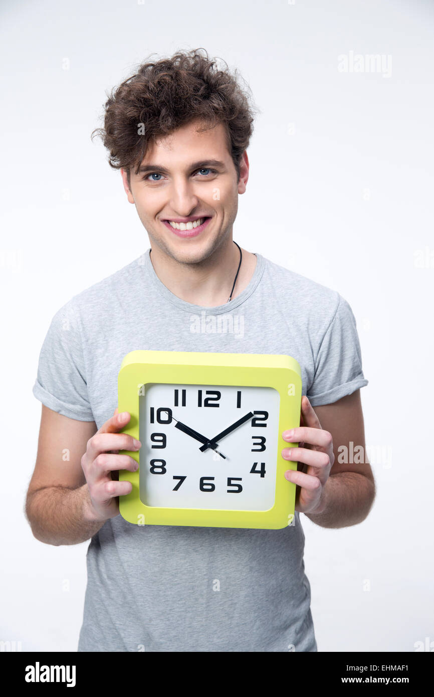 Happy clock hi-res stock photography and images - Alamy