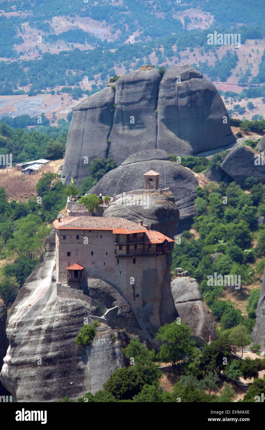 The Holy Monastery of St. Nicholas Anapausas, Meteora, Thessaly, Greece ...