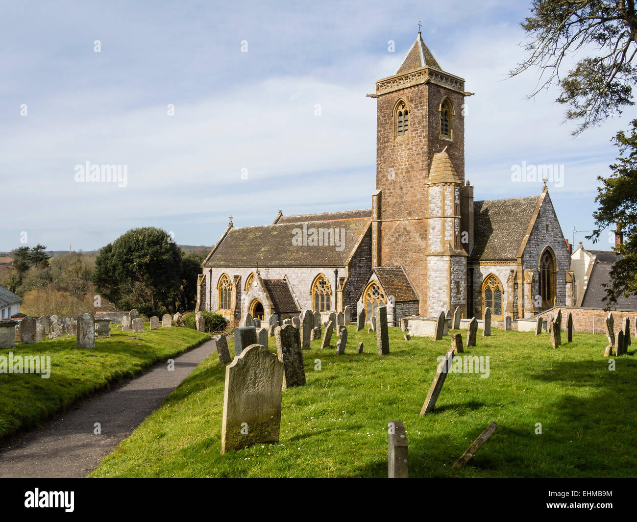 St. Michael's Church, Otterton, East Devon, England, UK Stock Photo - Alamy