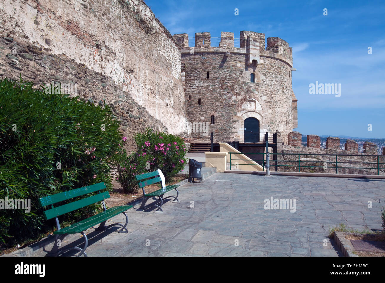 Trigonion Tower, Thessaloniki, Macedonia, Greece Stock Photo - Alamy