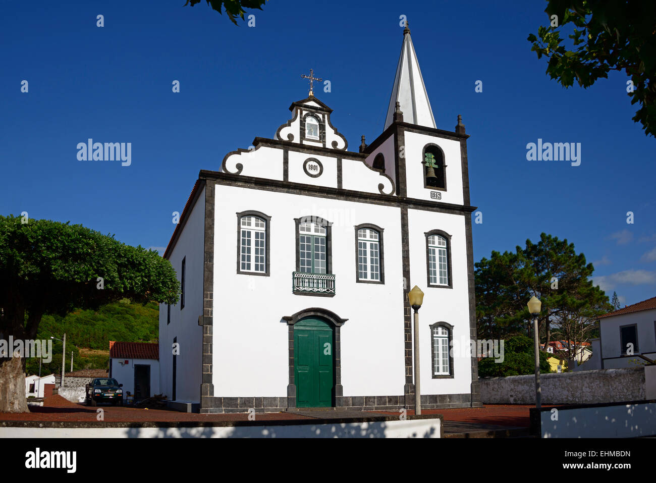 Church Ermida de Santo Antonio do Monte, Monte, Pico Island, Azores ...