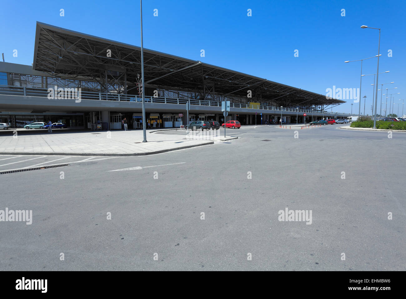 Airport Thessaloniki Abflug