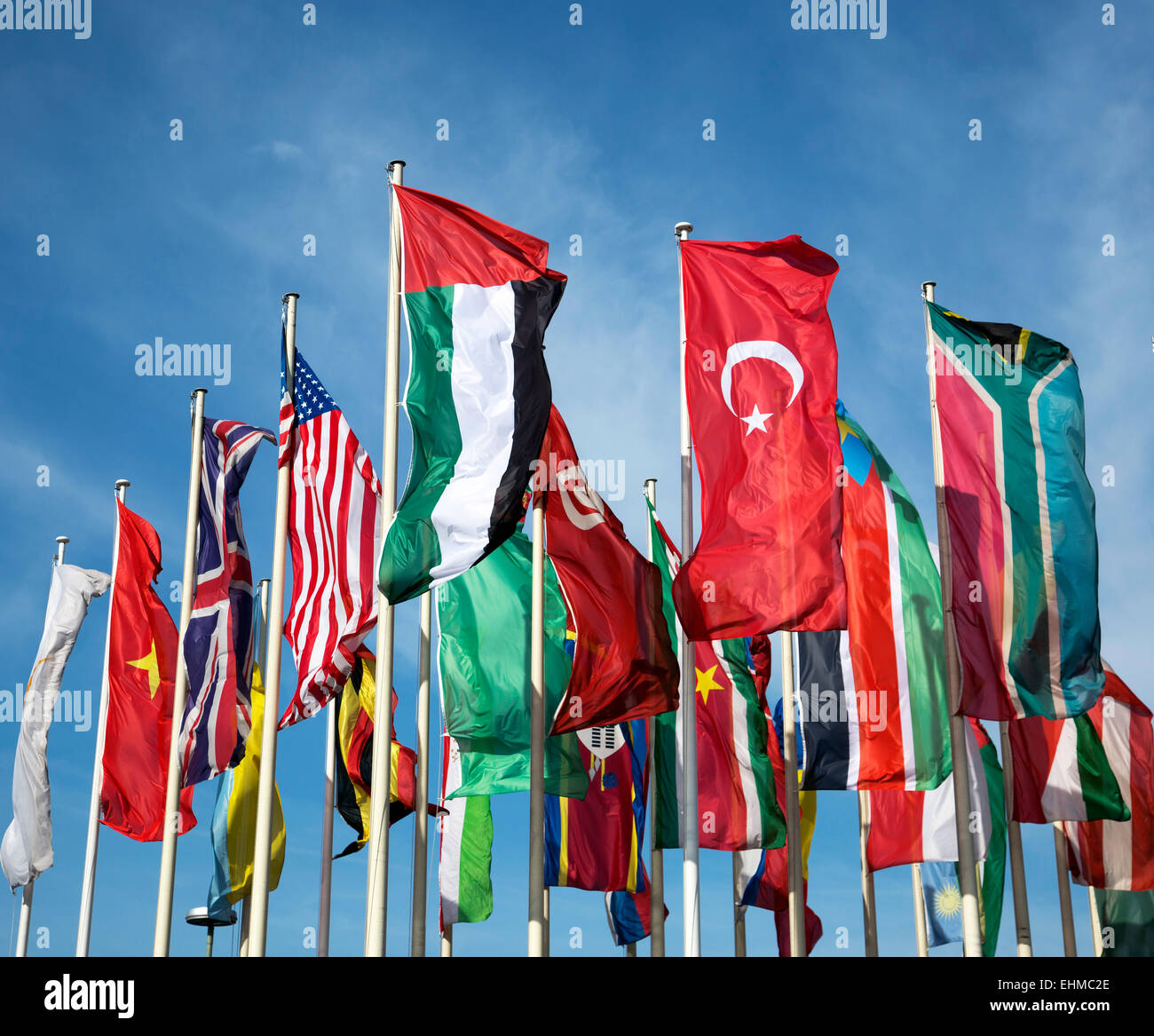 Diverse flags hi-res stock photography and images - Alamy