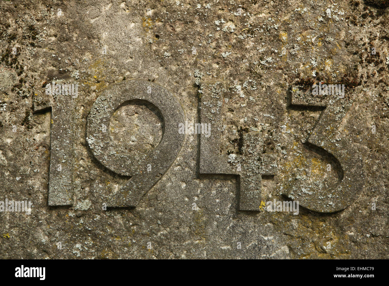 Year 1943 carved in the stone. The years of World War II Stock Photo ...