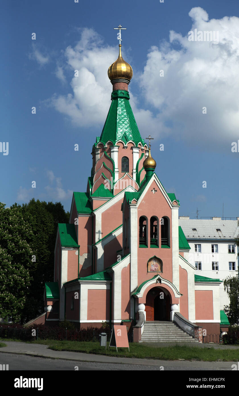 Orthodox Church dedicated to Saint Gorazd in Olomouc, Czech Republic ...
