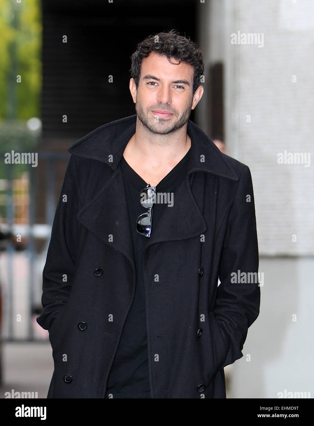 Tom Cullen outside the ITV studios Featuring: Tom Cullen Where: London ...
