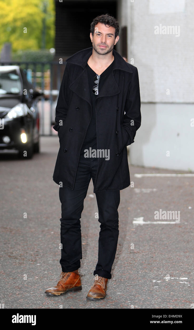 Tom Cullen outside the ITV studios Featuring: Tom Cullen Where: London ...