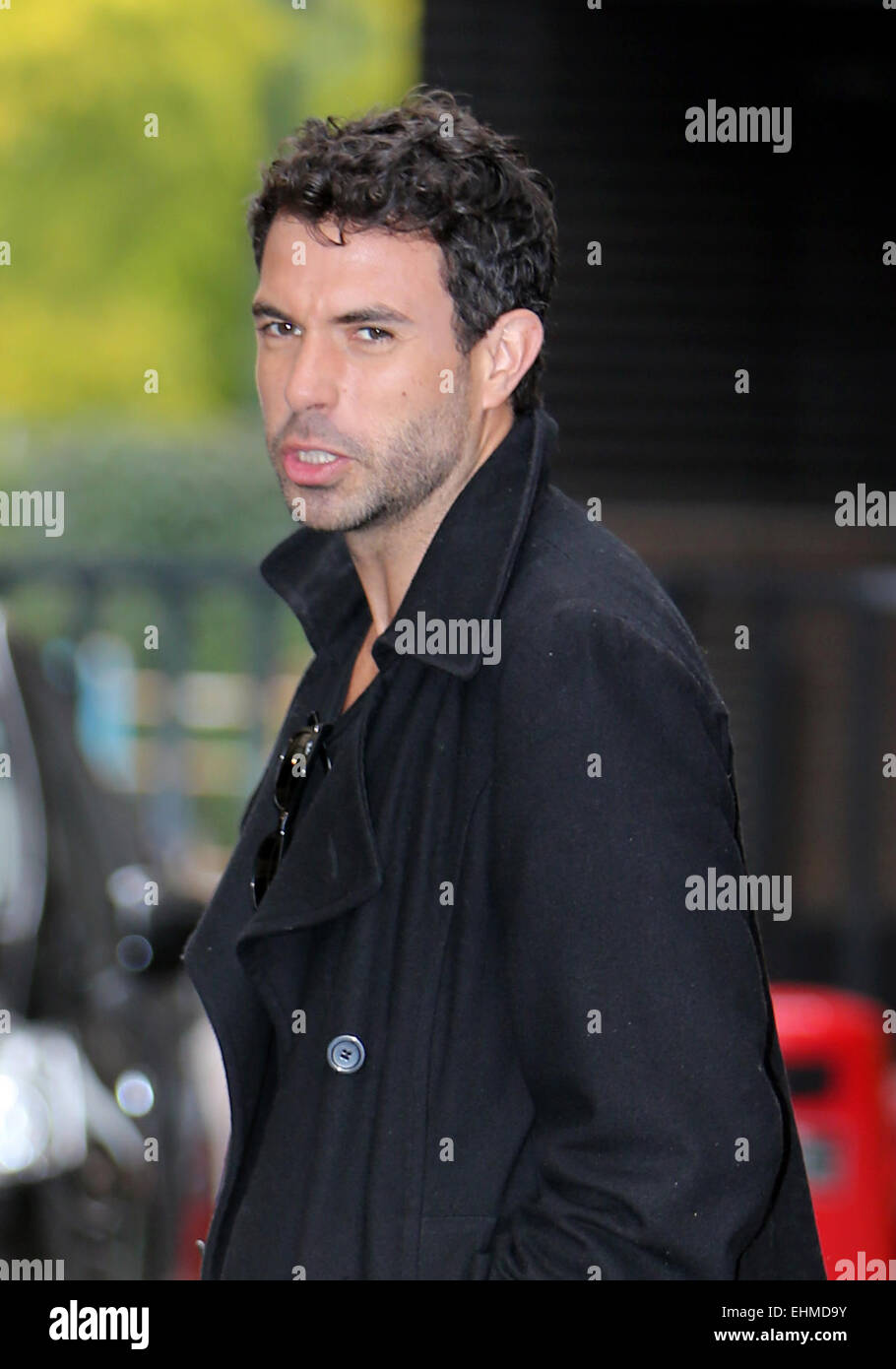 Tom Cullen outside the ITV studios Featuring: Tom Cullen Where: London ...