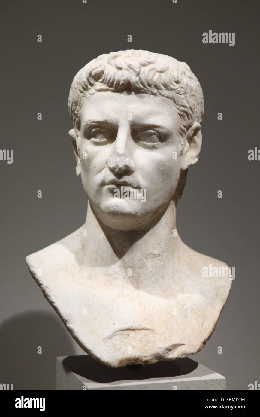 Imperial Portrait Of Roman Emperor Claudius High Resolution Stock ...