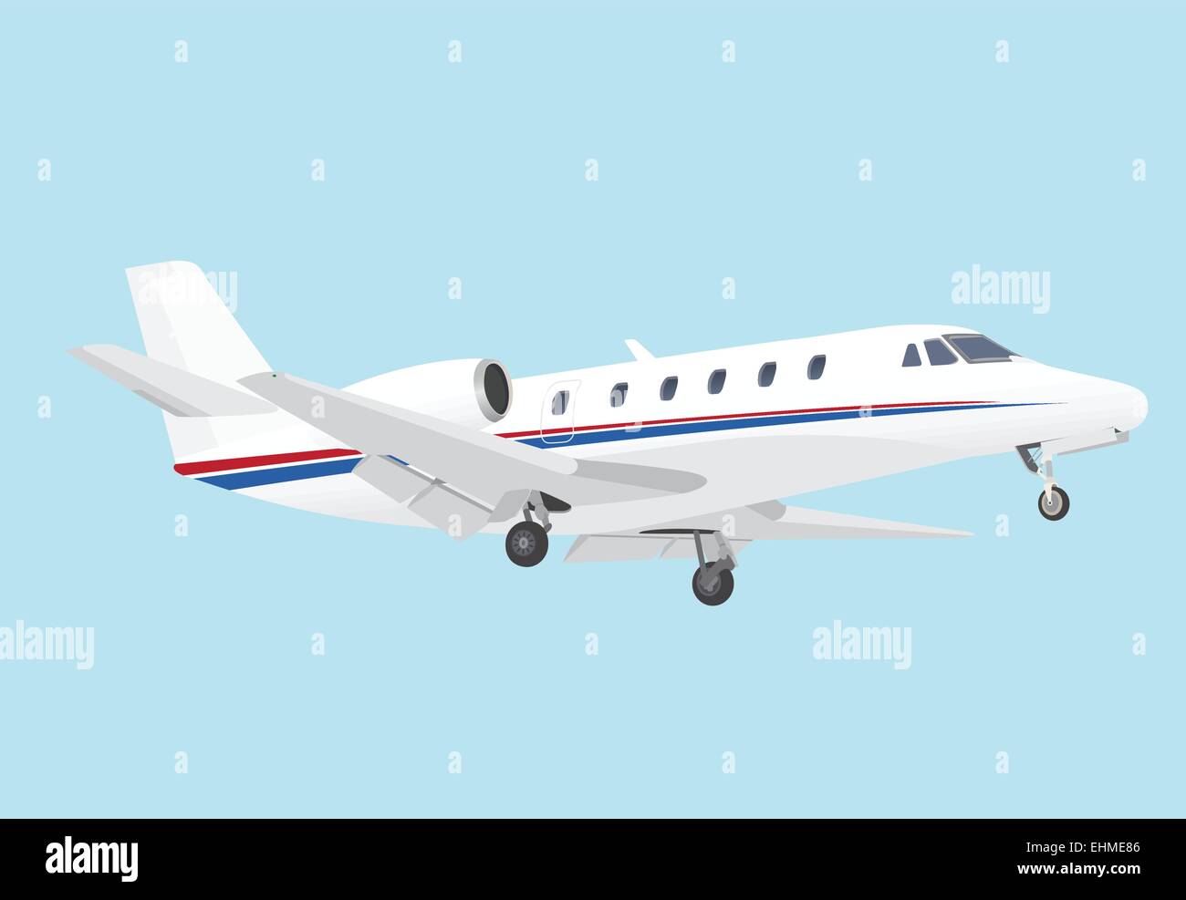 Aircraft jet vector vectors Stock Vector Images - Alamy