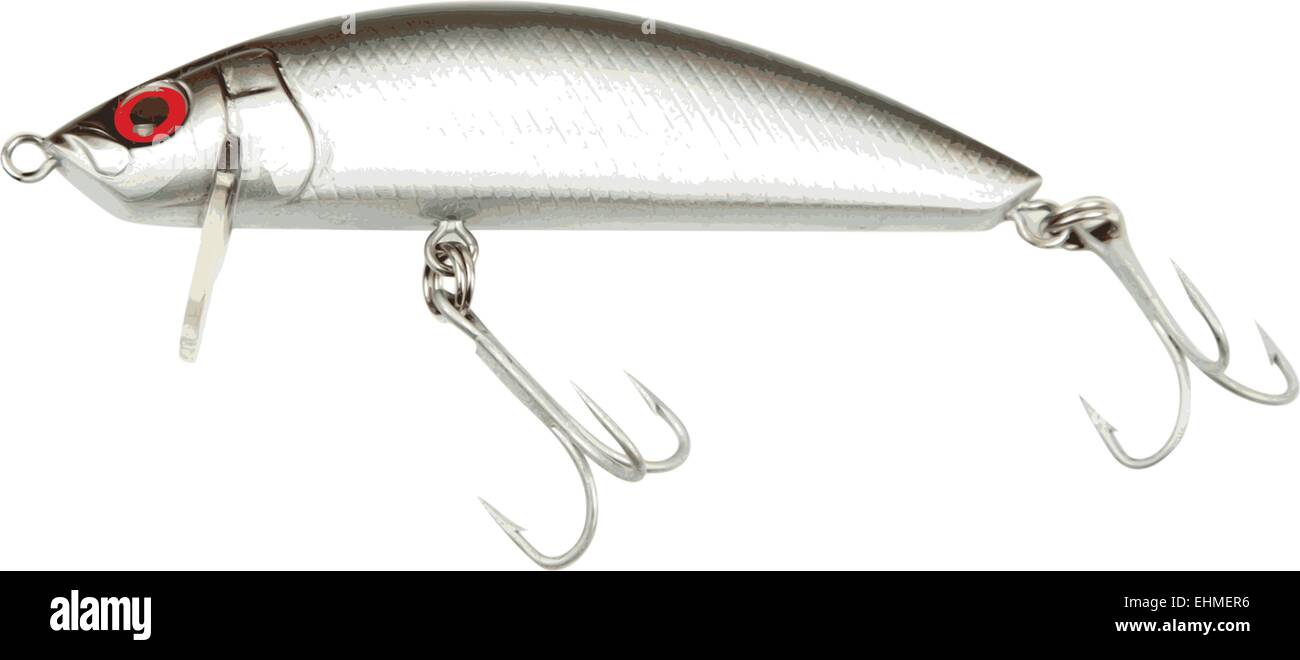 Fishing lure detailed vector Stock Vector Image & Art - Alamy