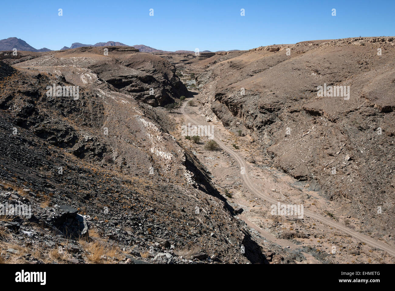 Kuiseb Canyon at the road C14, Namibia Stock Photo - Alamy