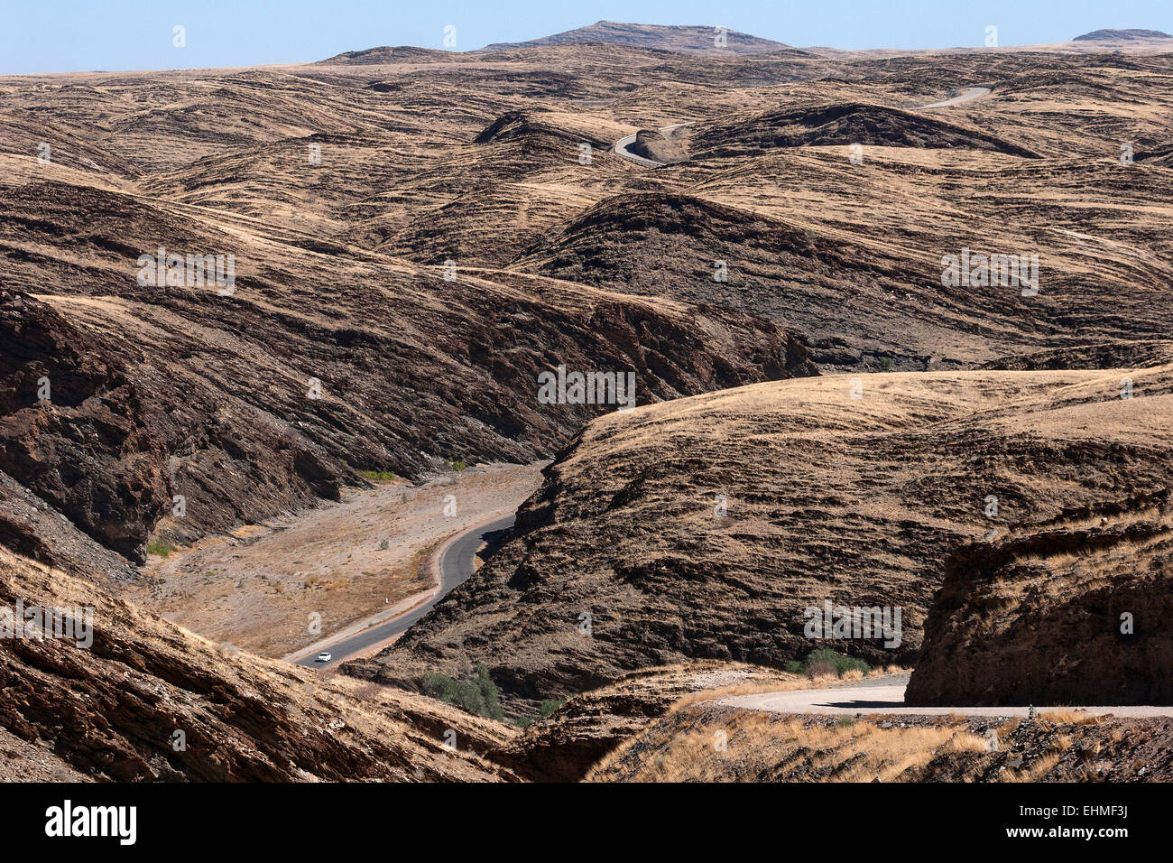 Road C14, landscape at the Kuiseb Pass, Namibia Stock Photo - Alamy