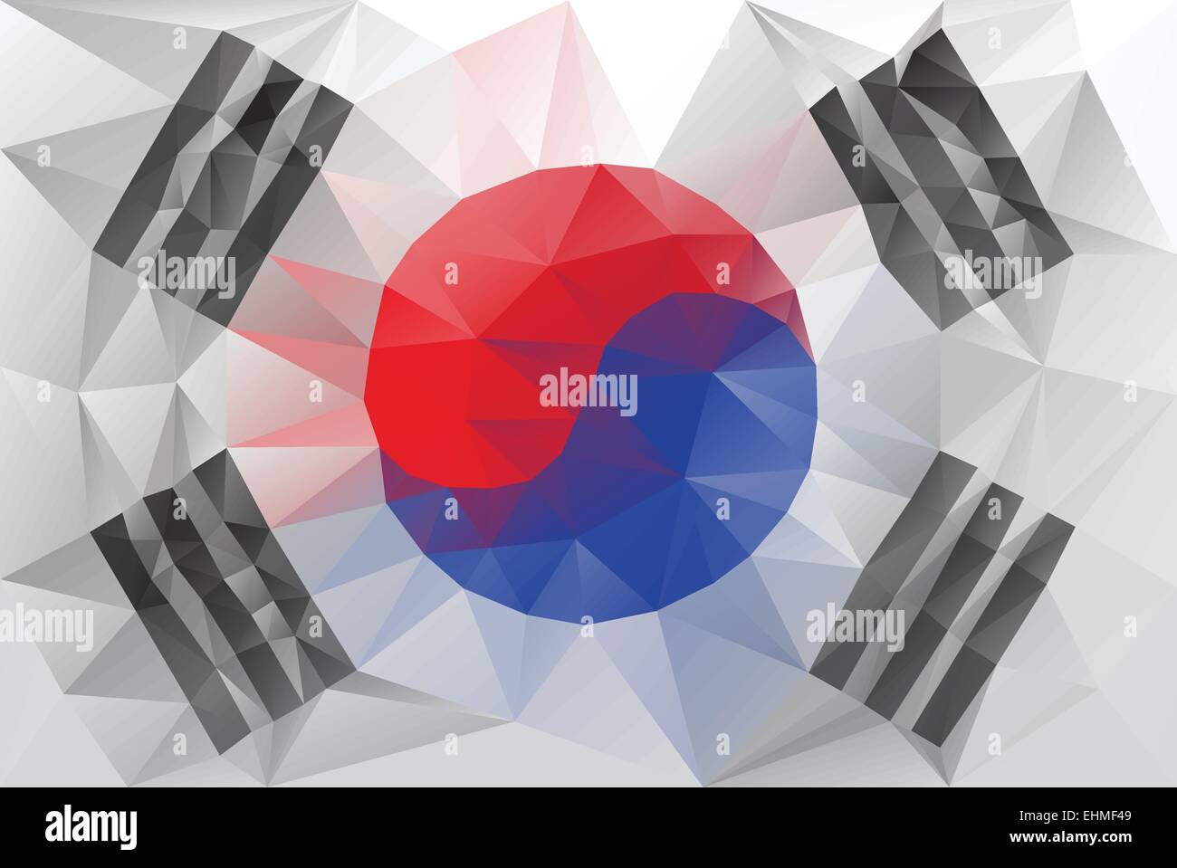 South korea vector vectors hi-res stock photography and images - Alamy